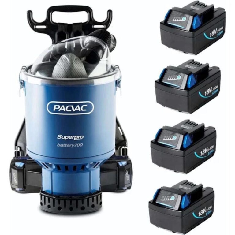 Pacvac Superpro Battery Cordless Backpack Vacuum - VacDirect