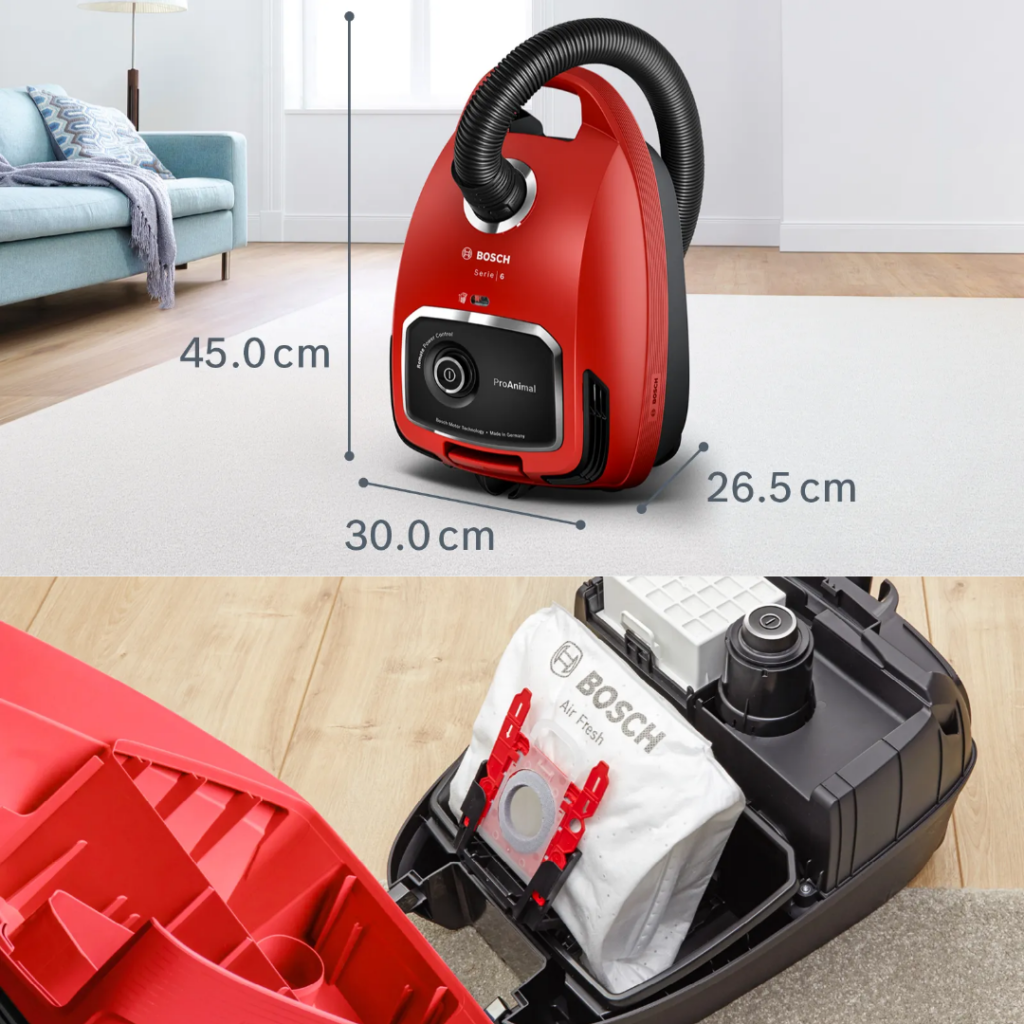 Bosch Series 6 Pro Animal Bagged Vacuum Cleaner - VacDirect