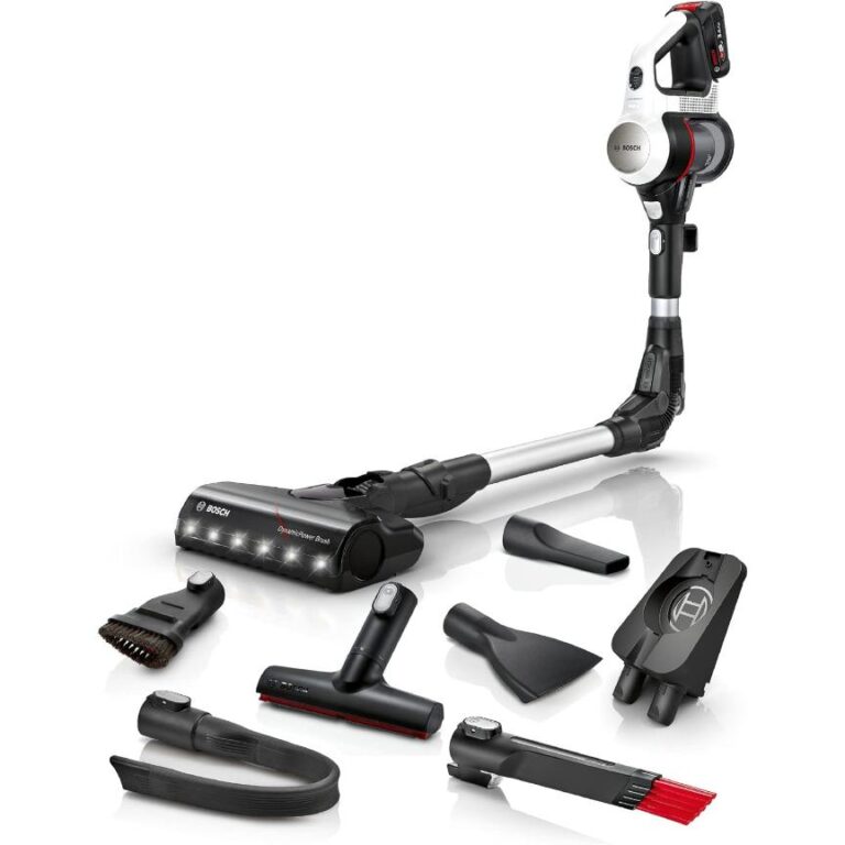 Bosch Unlimited 7 White Cordless Stick Vacuum - VacDirect