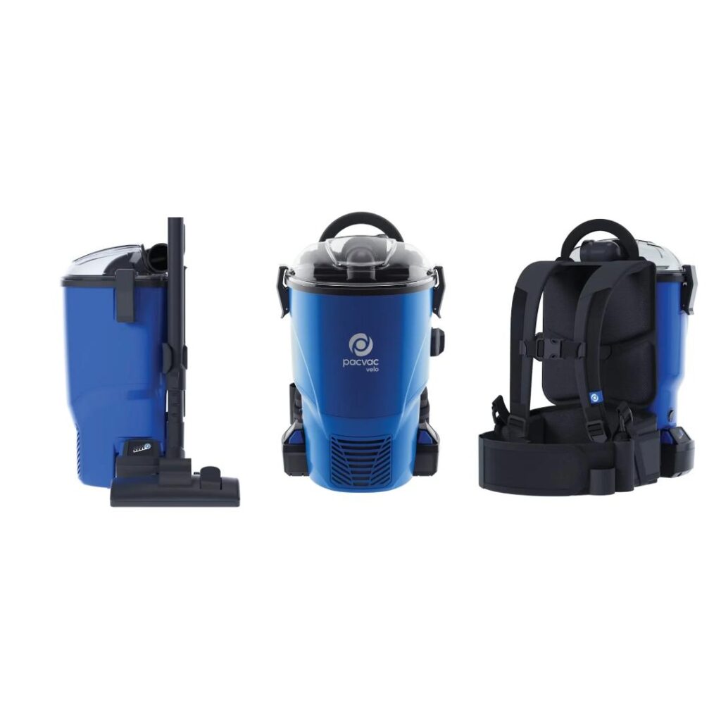 Pacvac Velo Battery Cordless Backpack Vacuum - VacDirect